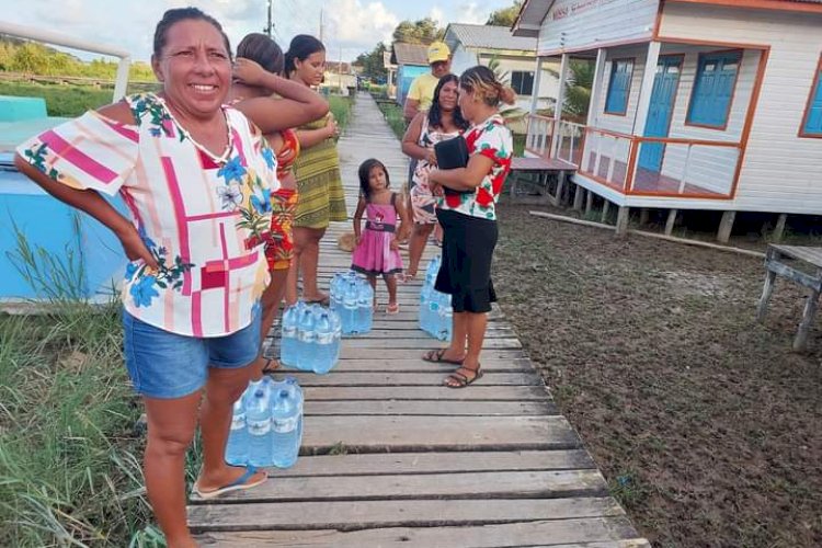 Ajuda humanitária chega à comunidade do Sucuriju - Notícias do Amapá ...